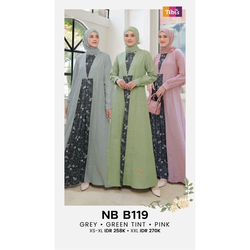 Jual NB B36 DAN NB B119 GAMIS NIBRAS NEW SERIES | Shopee Indonesia