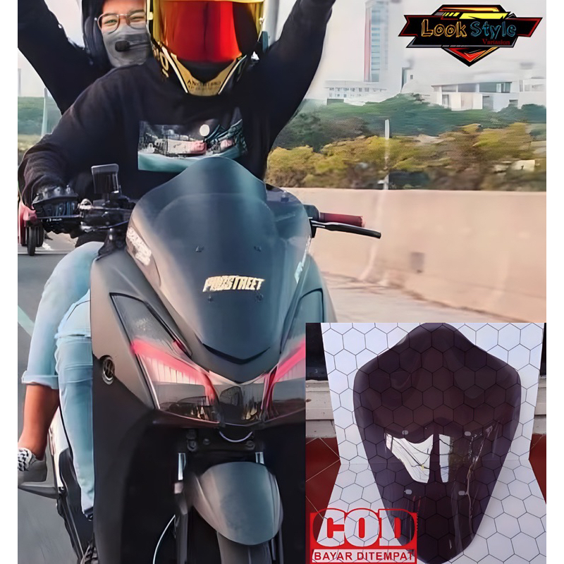 Jual VISOR VARIASI YAMAHA LEXI BEYONET | Shopee Indonesia