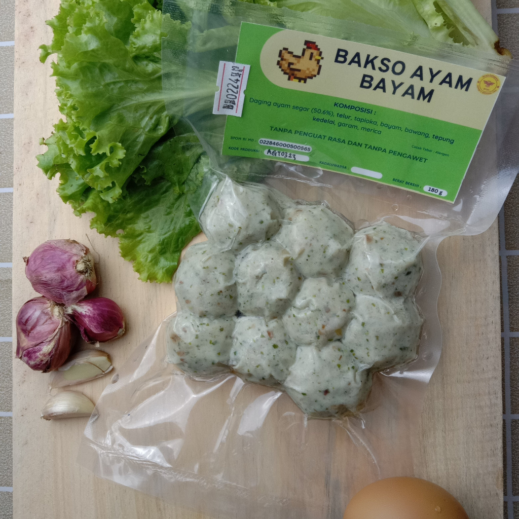 Jual Bakso Sehat Ayam Bayam: Lezat Tanpa MSG & Pengawet, Ideal untuk ...