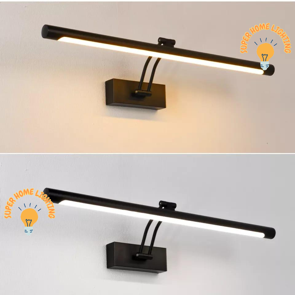Jual Lampu Hias Dinding / Lampu Wastafel / Lukisan Gold Black Minimalis ...