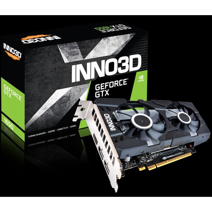 Jual VGA INNO3D GEFORCE GTX1650 GTX 1650 GDDR6 TWIN X2 OC | Shopee ...