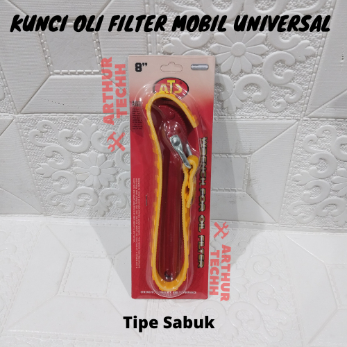 Jual Kunci Oli Filter Mobil Tipe Sabuk 8" Inch ATS Wrench Oil Filter ...