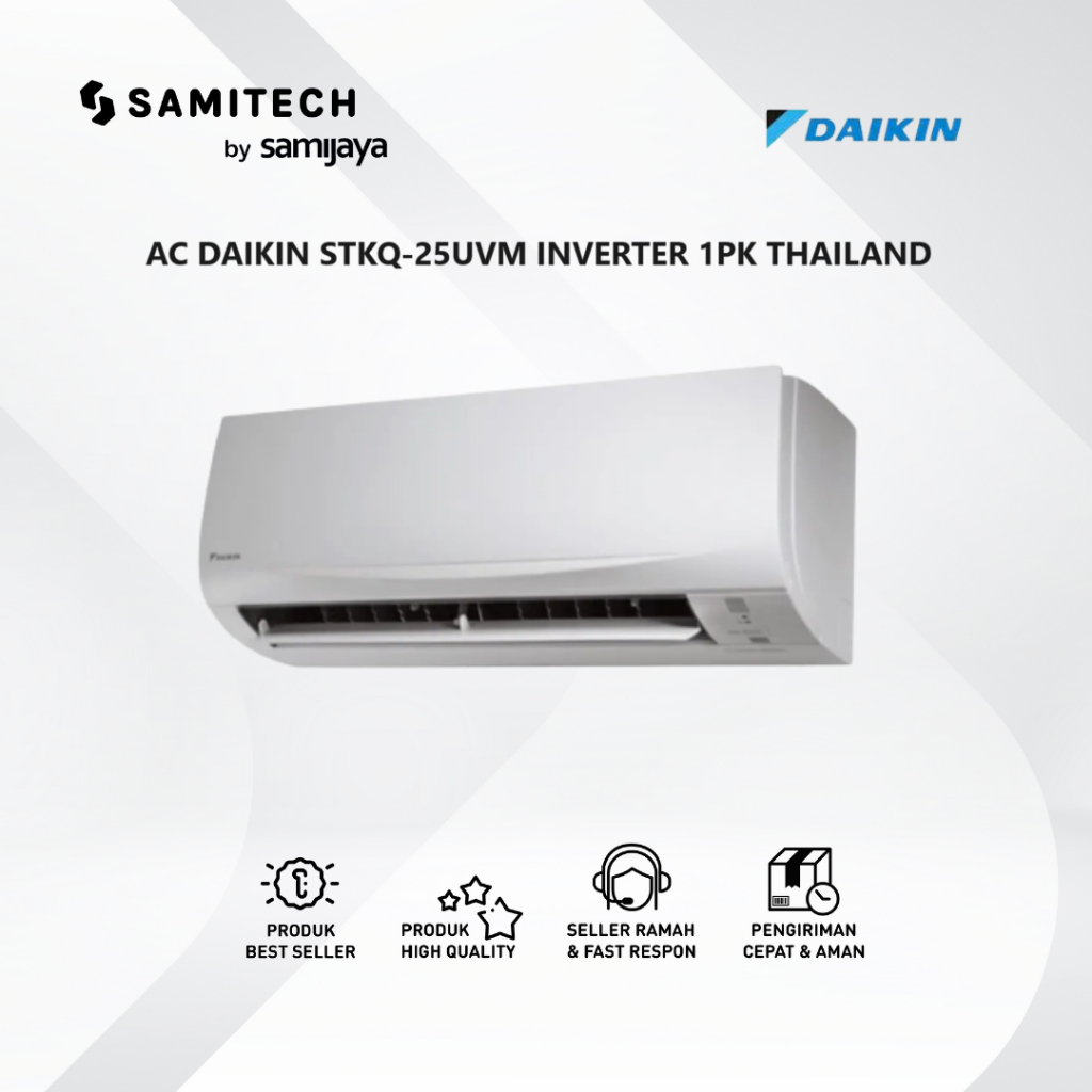 Jual AC DAIKIN THAILAND STKQ-25 / STKQ25 / STKQ 25 1 PK BERGARANSI | Shopee Indonesia