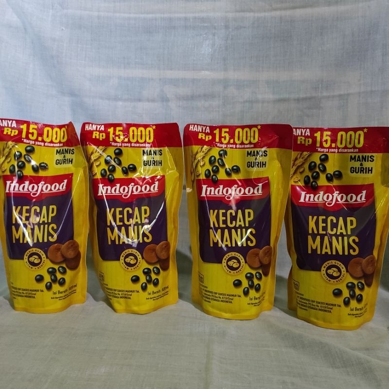Jual Kecap Manis Indofood 520 ml | Shopee Indonesia