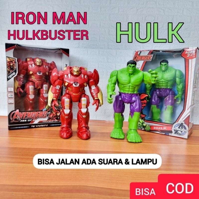 Jual MAINAN ROBOT HULK AVENGERS - ANAK EDUKATIF - AVENGER EDUKASI ...
