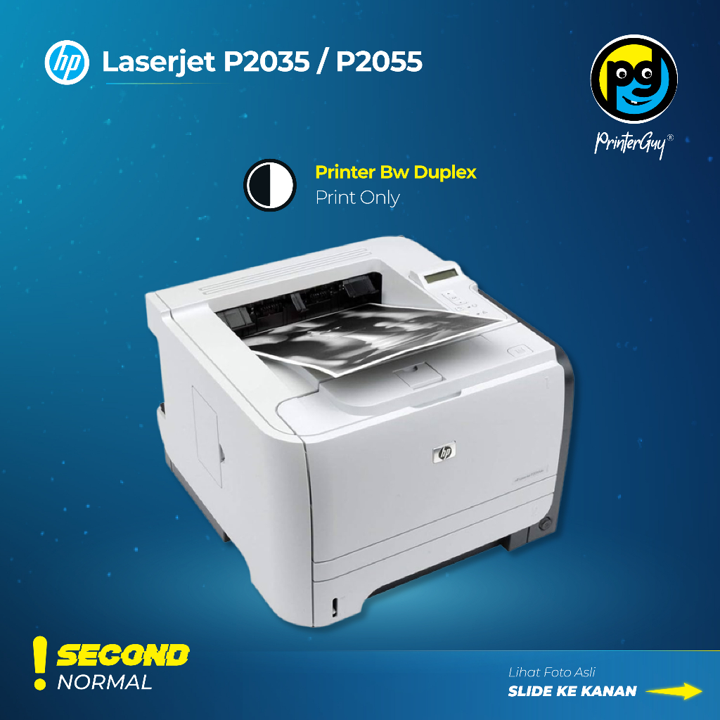 Jual Printer HP Laserjet P2055dn P2035dn cetak bolak balik otomatis | Shopee Indonesia