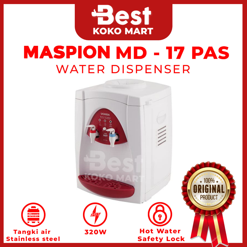 Jual Maspion Water Dispenser / Dispenser Air Suhu Panas dan Air Suhu ...