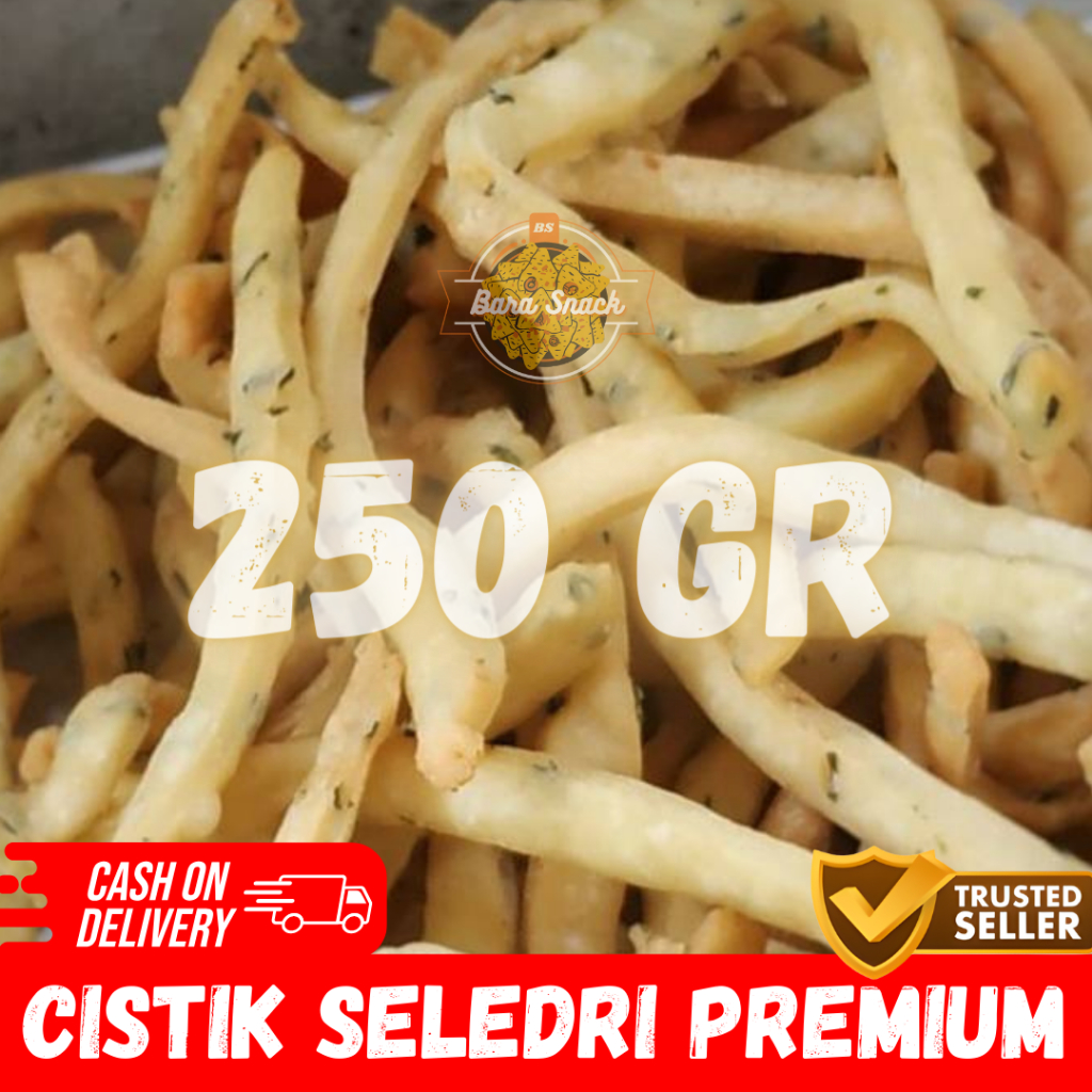 Jual [ 250gr ] Cistik Bawang Seledri Premium / Stik Bawang Seledri ...