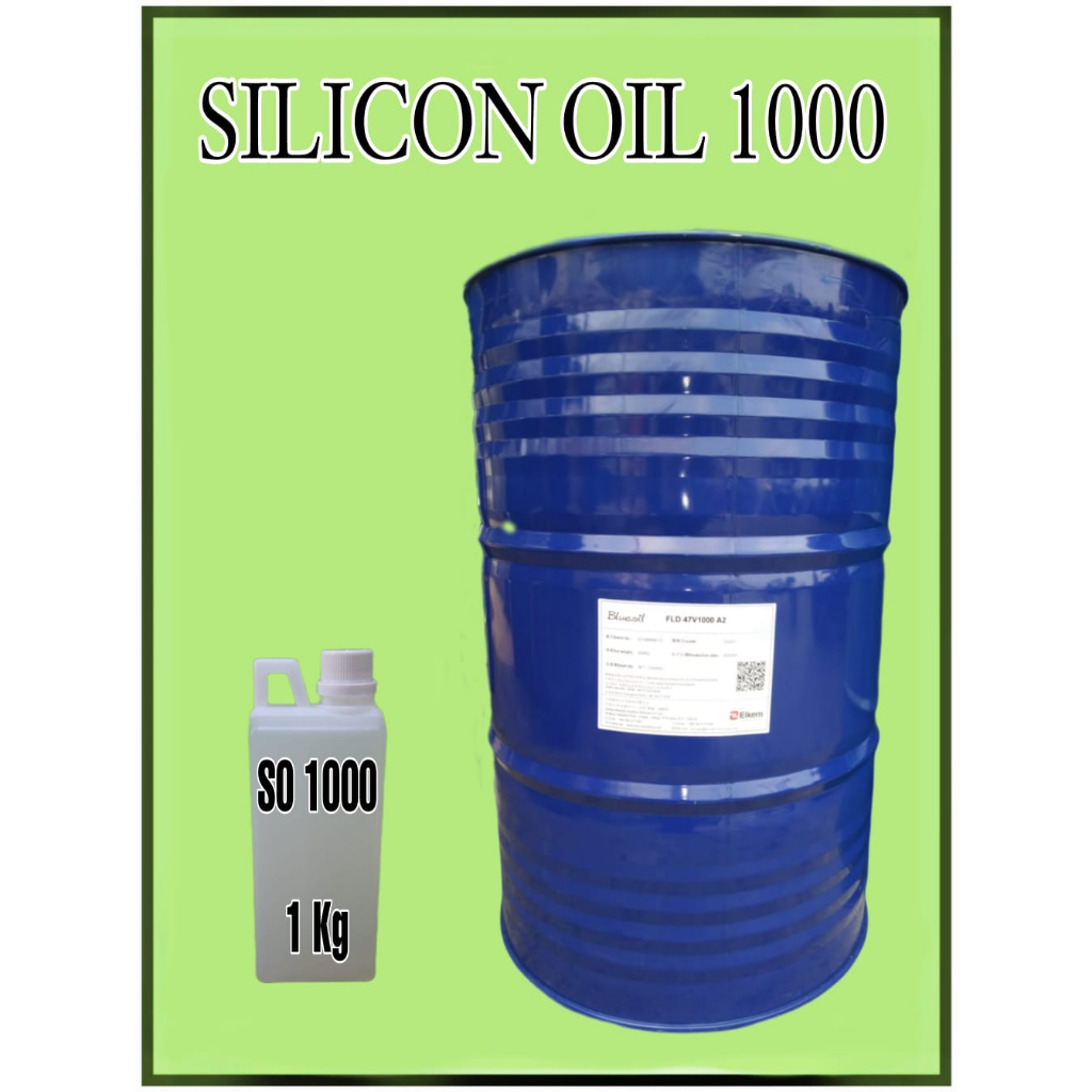 Jual SILICON OIL 1000/MINYAK SILIKON (WACKER)-1KG | Shopee Indonesia