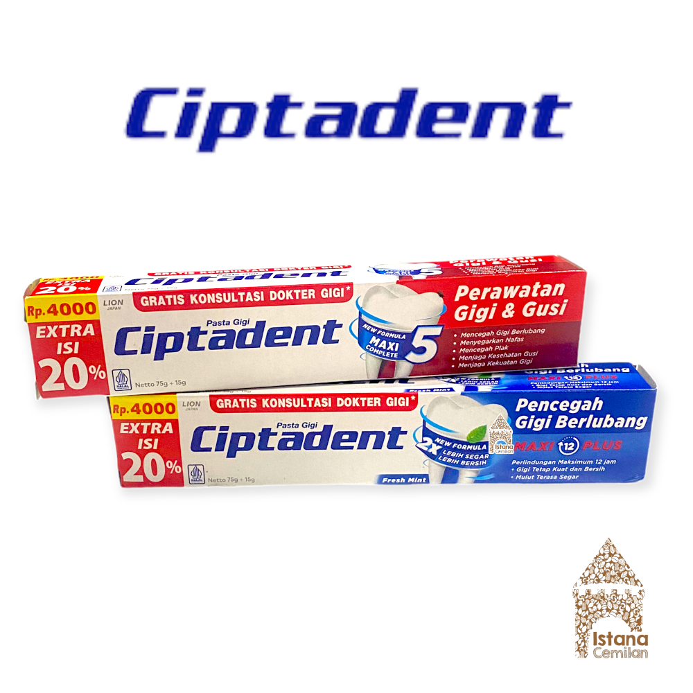 Jual Ciptadent Pasta Gigi Odol Perawatan Pencegah Gigi & Gusi Berlubang ...