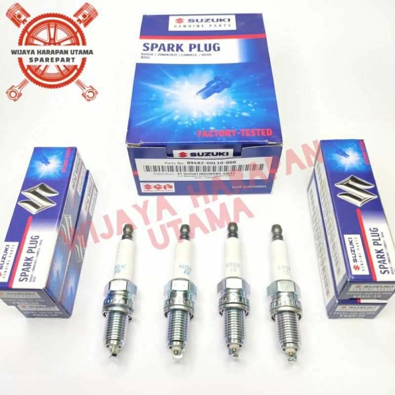 Jual Busi Suzuki Ertiga Swift Splash Karimun Estilo Wagon R KR6A-10 ...