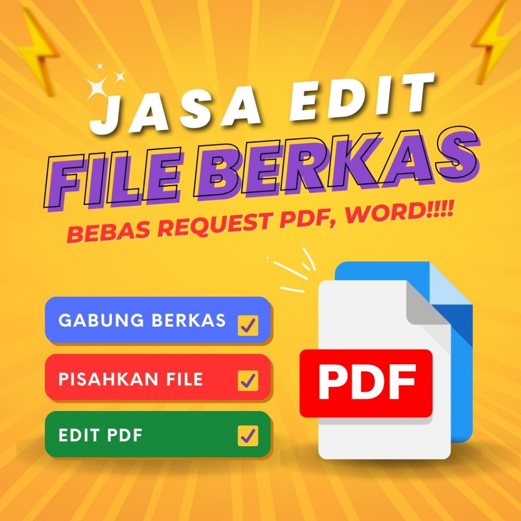 Jual Jasa Gabung Dokumen | Edit Word | dan lainnya | Shopee Indonesia