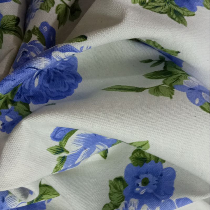 Jual KAIN KATUN CANVAS GARMENT IMPORT(BUNGA) | Shopee Indonesia