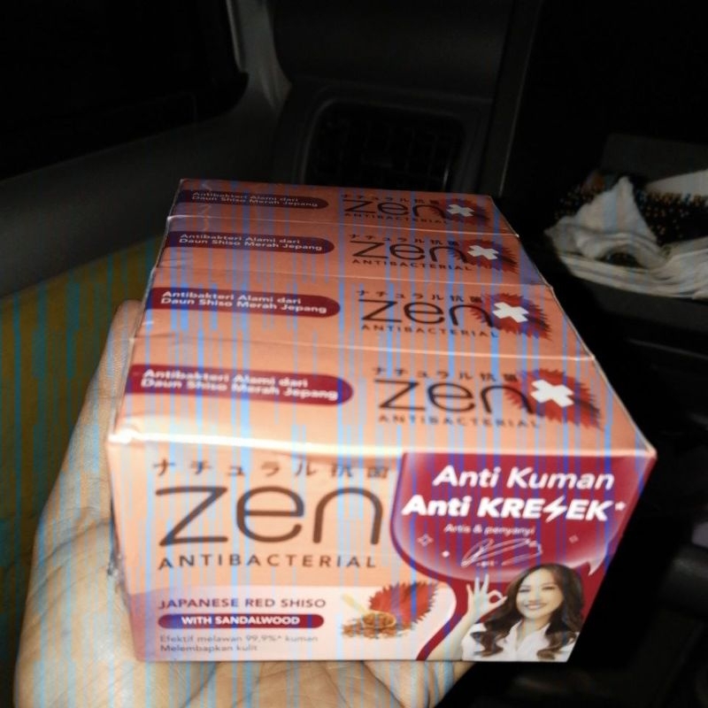 Jual 4 PCS ZEN SABUN BATANG 60 gram | Shopee Indonesia
