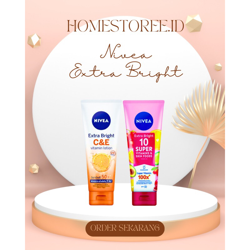 Jual Nivea Extra Bright Superfood dan vit c&e | Shopee Indonesia