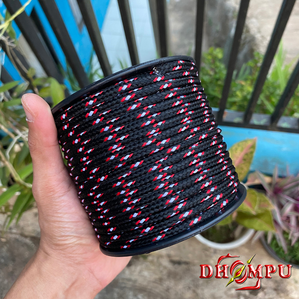 Jual Tali Prusik 3mm 5mm 6mm GOF49 Roll Bahan Polyester Motif | Shopee ...