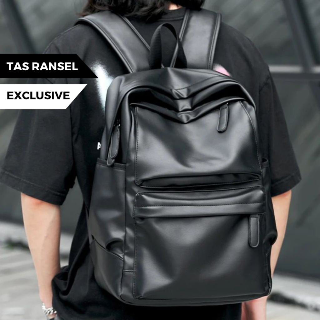 Jual Tas Ransel Kulit Pria Backpack Pria Kulit Tas Gendong Punggung ...