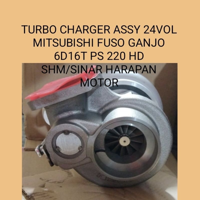 Jual TURBO CHARGER 24VOL FUSO GANJO 6D16T PS 220 HD MITSUBISHI TURBO ...