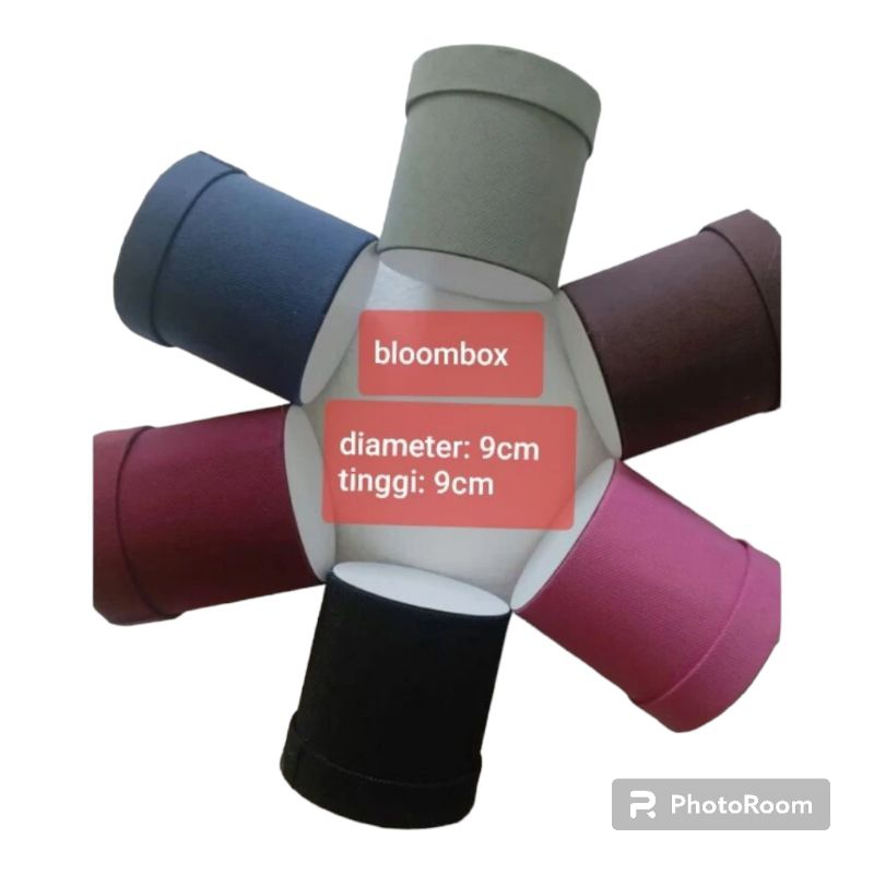 Jual bloom box diameter 9cm + styrofoam untuk buket bunga dan buket ...