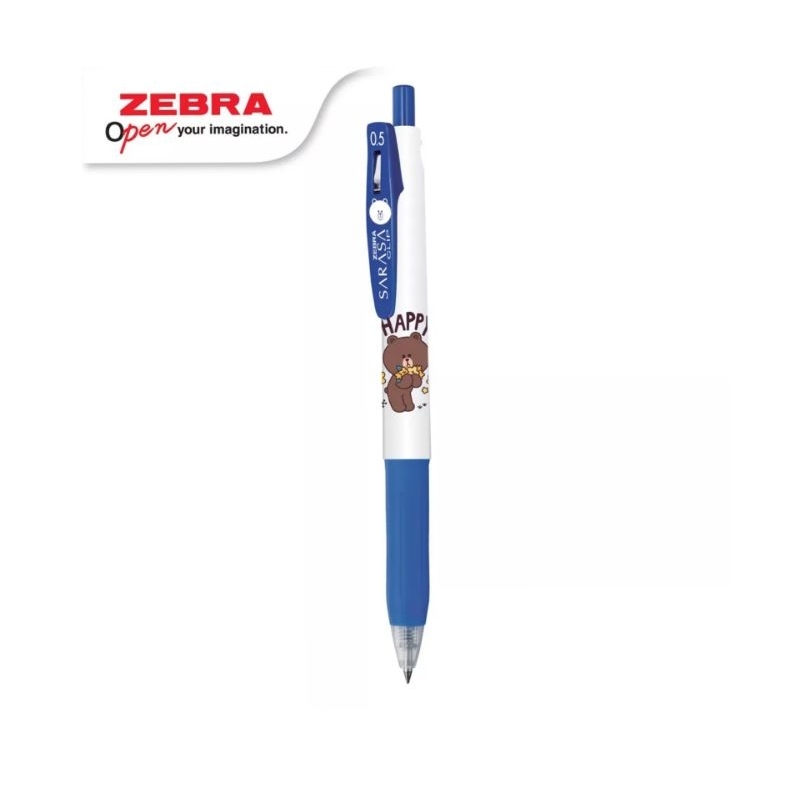 Jual Pulpen Zebra Sarasa x Line Friends 0,5 Limited Edition Warna ...