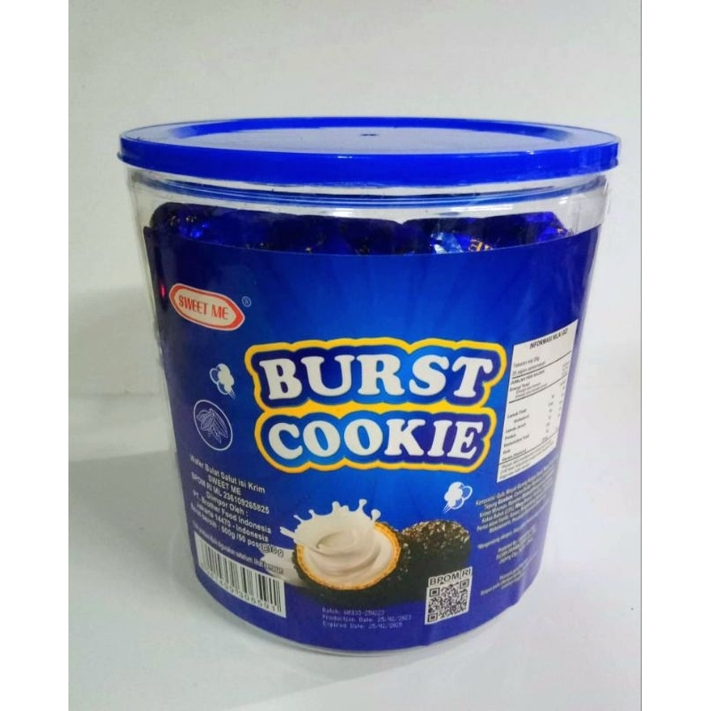 Jual Coklat Cemilan Snack Wafer Bulat Crispy isi Krim Oreo Burst Cookie ...