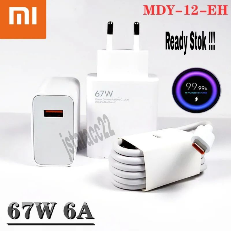 Jual CARGER FAST CHARGING XIAOMI POCO F5 / F5 PRO ORIGINAL 100% 67WATT ...