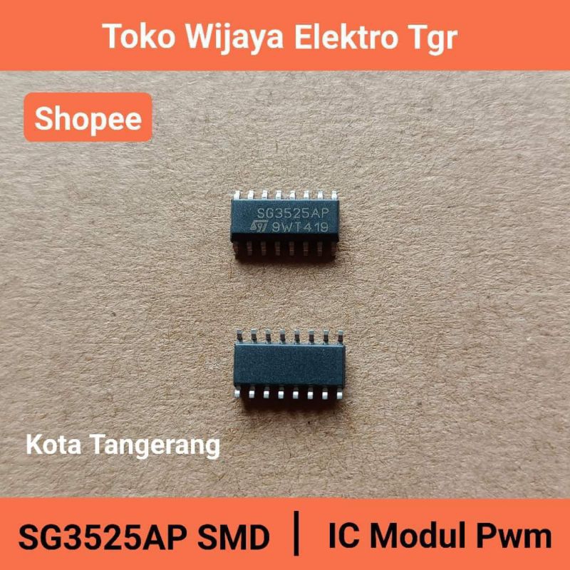 Jual Mesin Las Sparepart | SG3525AP IC Smd 16 Pin Modul Pwm | Shopee Indonesia