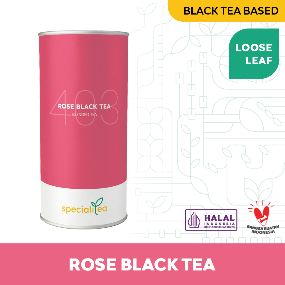 Jual Specialitea | Indonesia's Artisan Tea | ROSE BLACK TEA | Blended ...