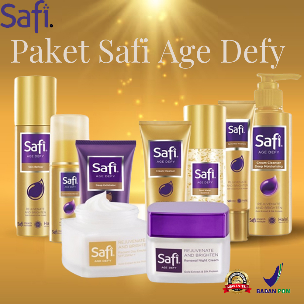 Jual Safi Age Defy Paket Skin Care Series | Shopee Indonesia