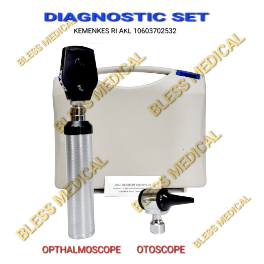 Jual Opthalmoscope + Otoscope (Diagnostic Set) | Shopee Indonesia