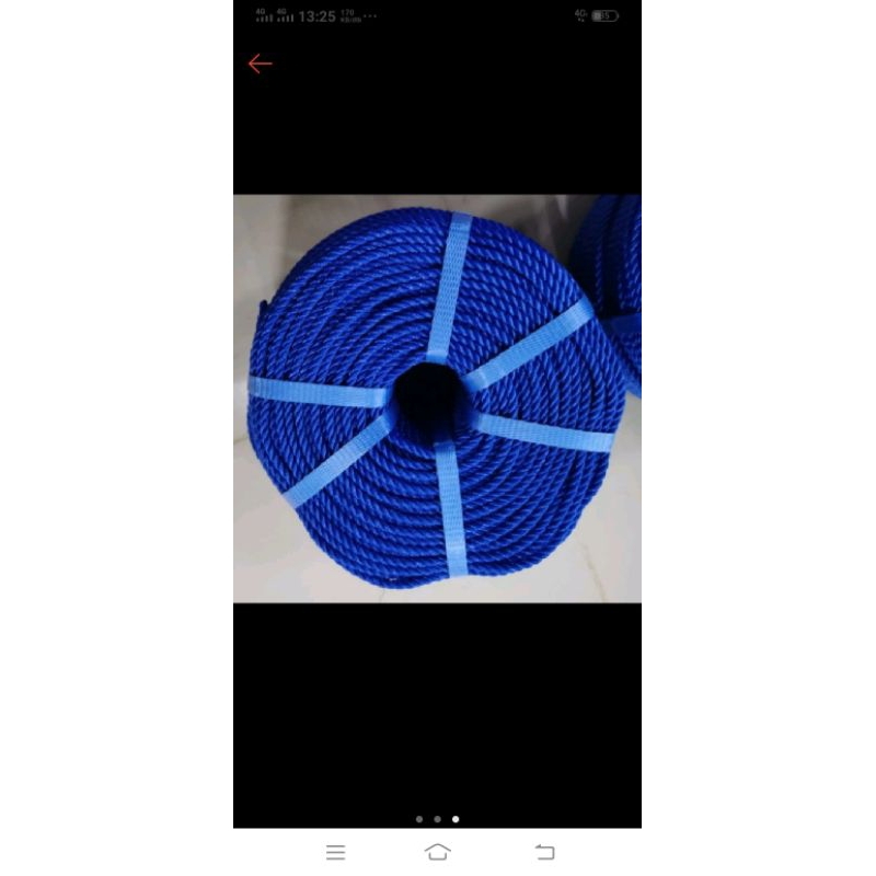 Jual tali tambang 2mm per roll, panjang 100 meter | Shopee Indonesia