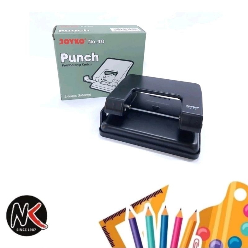 Jual Pembolong Kertas Punch JOYKO No.40XL 2 Lubang | Shopee Indonesia