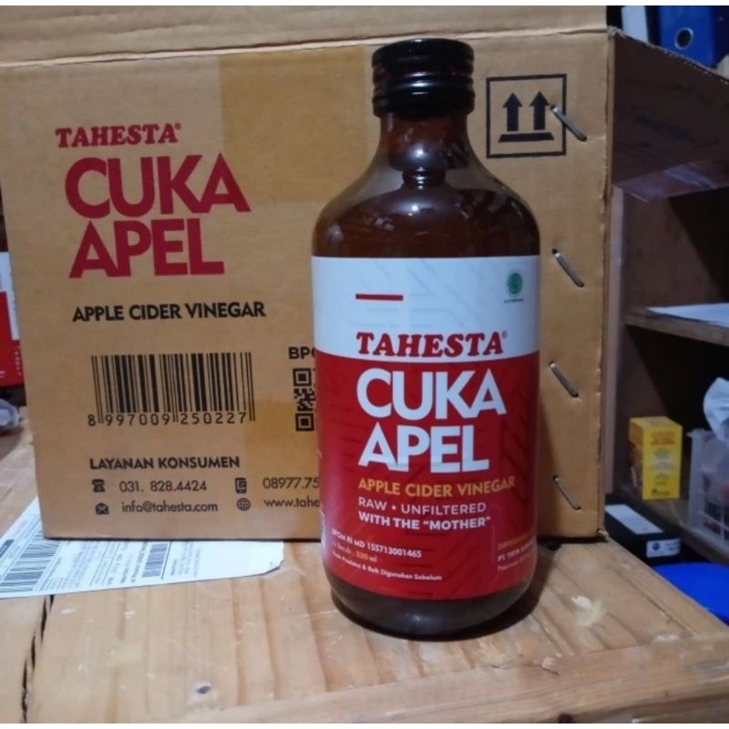 Jual Tahesta Cuka Apel 320 ml 500 ml | Shopee Indonesia