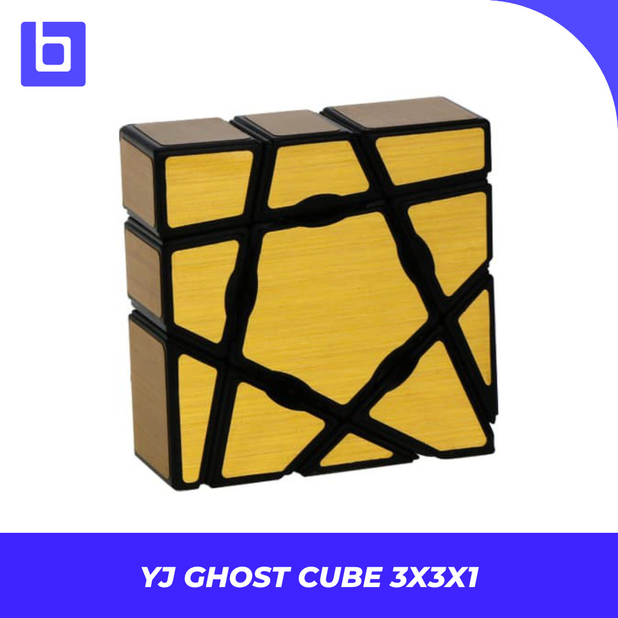 Jual Cube 1x3x3 - Yongjun Ghost cube 1x3x3 - Yongjun Floppy 1x3x3 - Yj Ghost cube Black Gold ...