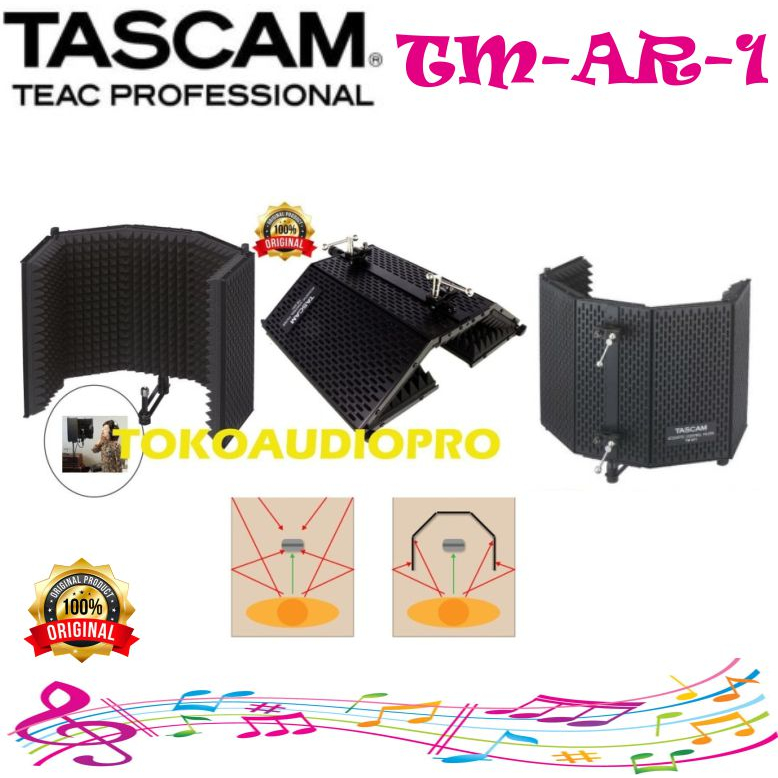 Jual Tascam TM-AR1 Acoustic Control Filter vocal booth TMAR1 | Shopee Indonesia