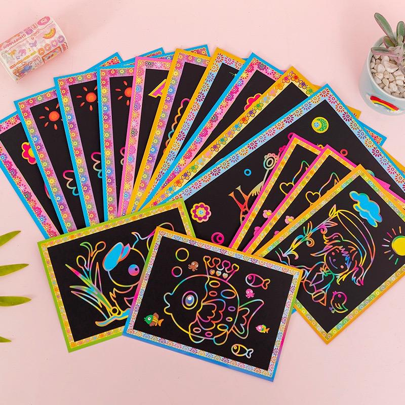 Jual MAINAN GOSOK MEWARNAI / MAGIC STRATCH COLOR / DIY MEWARNAI ANAK ...