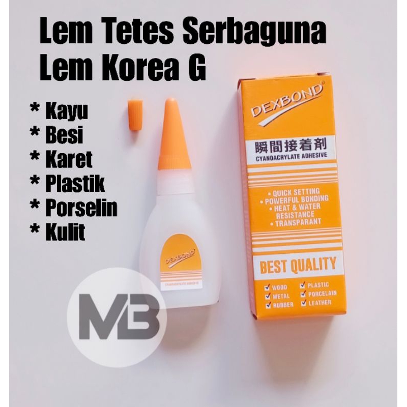 Jual Lem Korea G Perekat Serbaguna l Lem Tetes | Shopee Indonesia