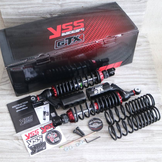 Jual Shock YSS GTX PCX 160 Black Series 365mm Shockbreaker Honda PCX ...