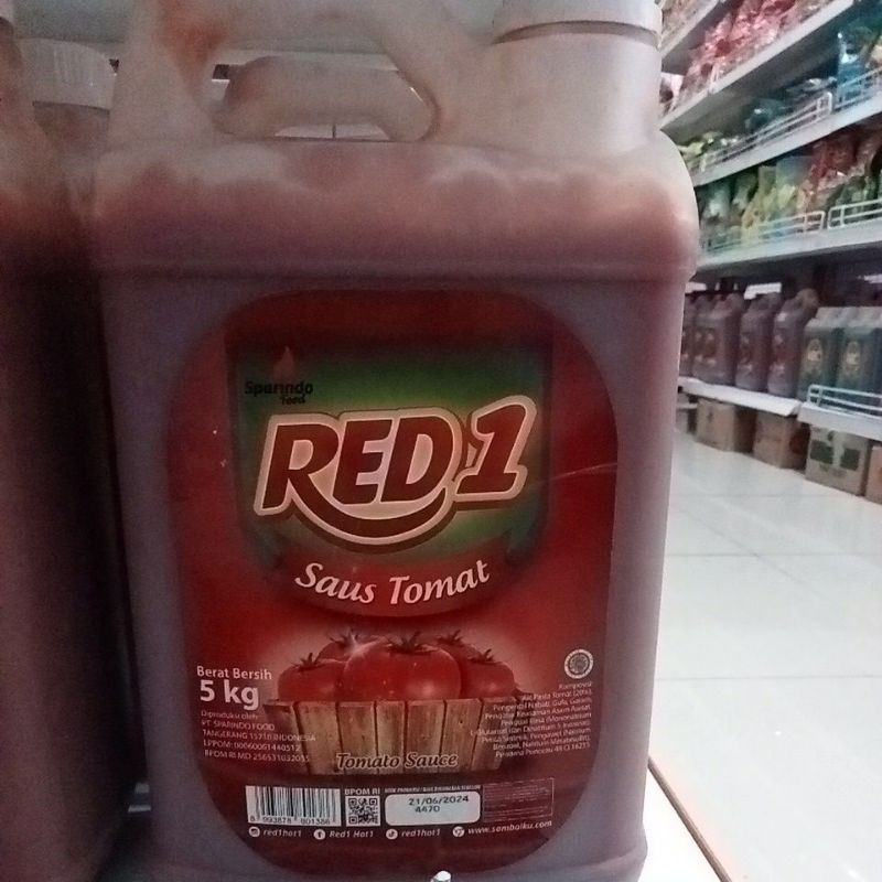 Jual RED 1 Saus Tomat 5 Kg | Shopee Indonesia