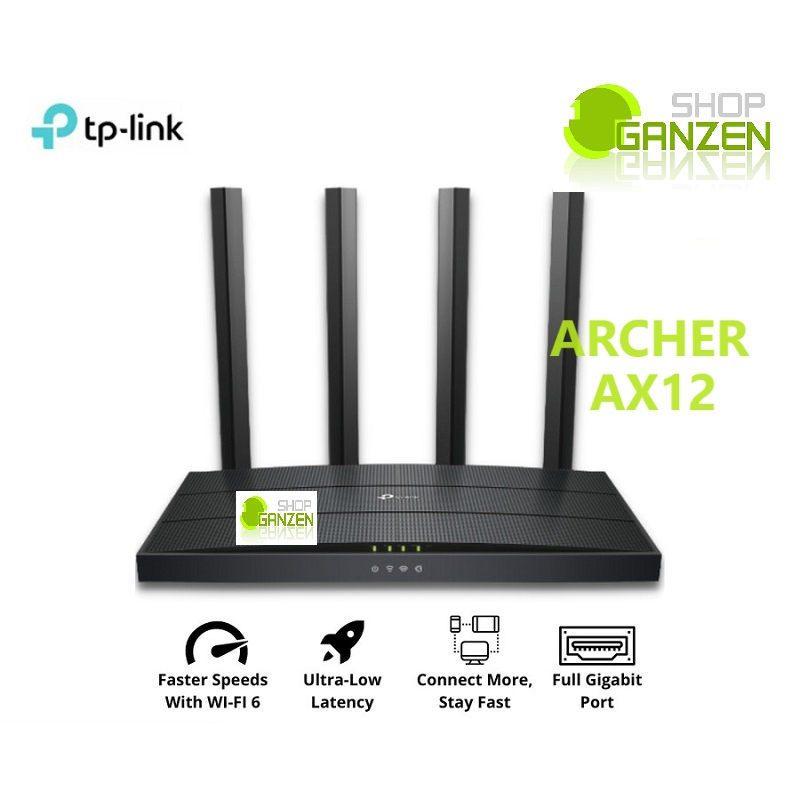 Jual TP-Link Archer AX12 AX1500 Wi-Fi 6 Wireless Dual-Band Gigabit ...