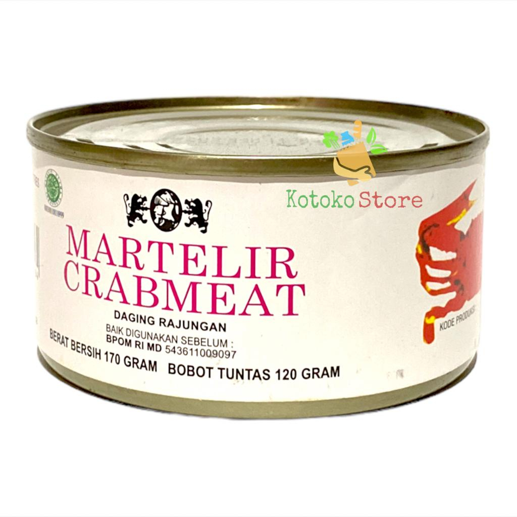 Jual Martelir Crabmeat / Daging Kepiting Kaleng 170gr | Shopee Indonesia