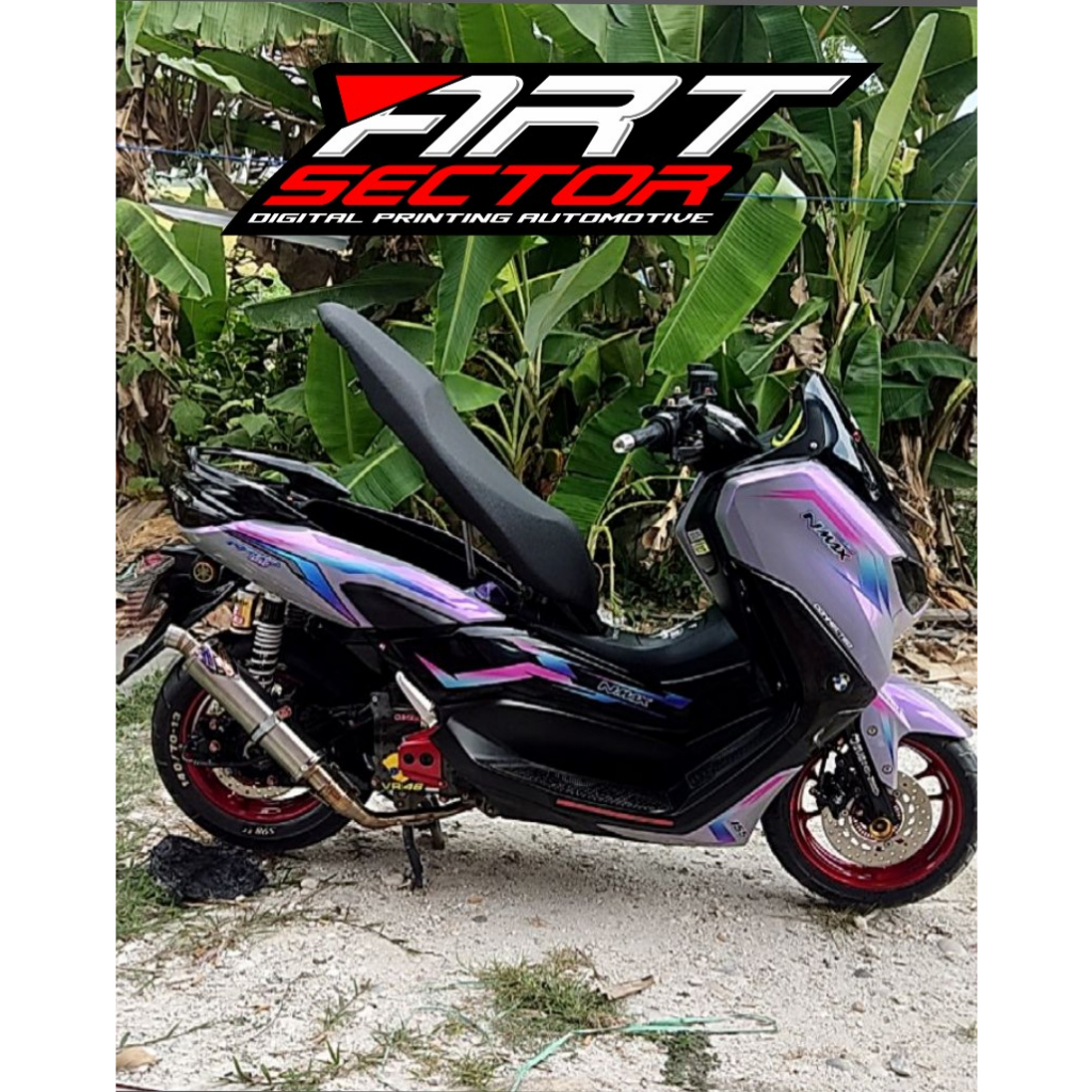 Jual STICKER STRIPING TRANSPARAN NMAX NEW COLORFUN | Shopee Indonesia