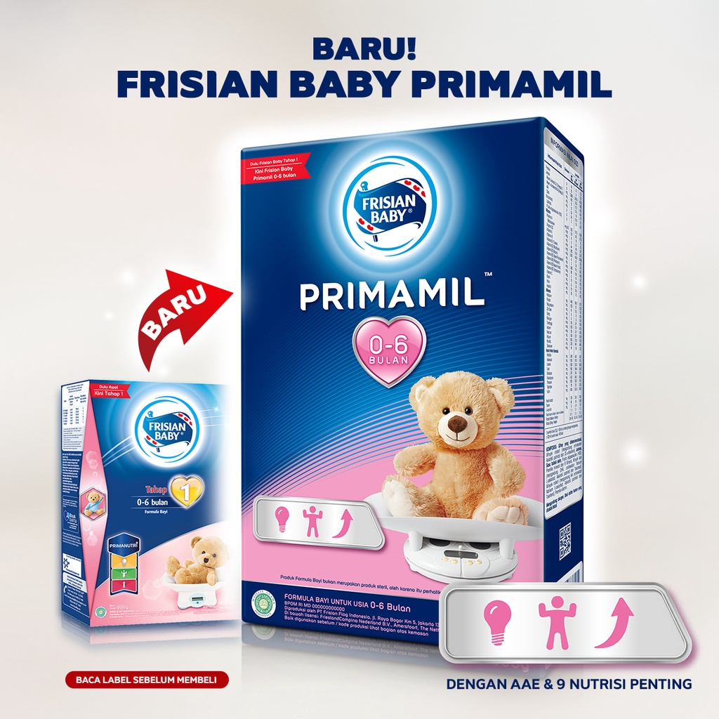 Jual FRISIAN FLAG BABY Primamil - Plain - 750 gr - Susu Formula Bayi (0 ...