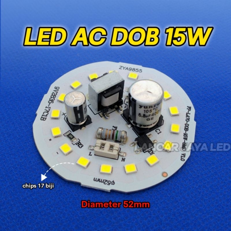 Jual PCB LED AC DOB TRAVO 15watt | Shopee Indonesia