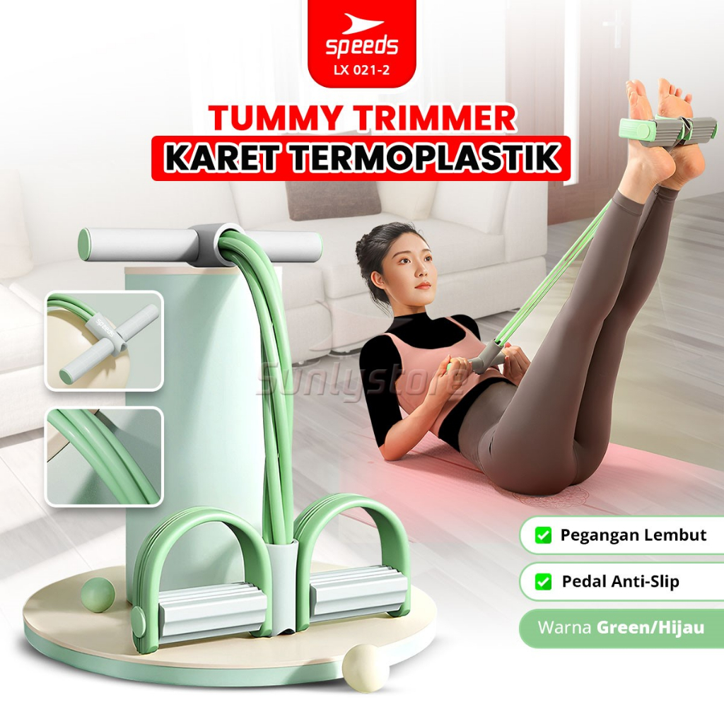Jual SPEEDS Tummy Trimmer Alat Fitness Alat Olahraga Pengecil Perut ...