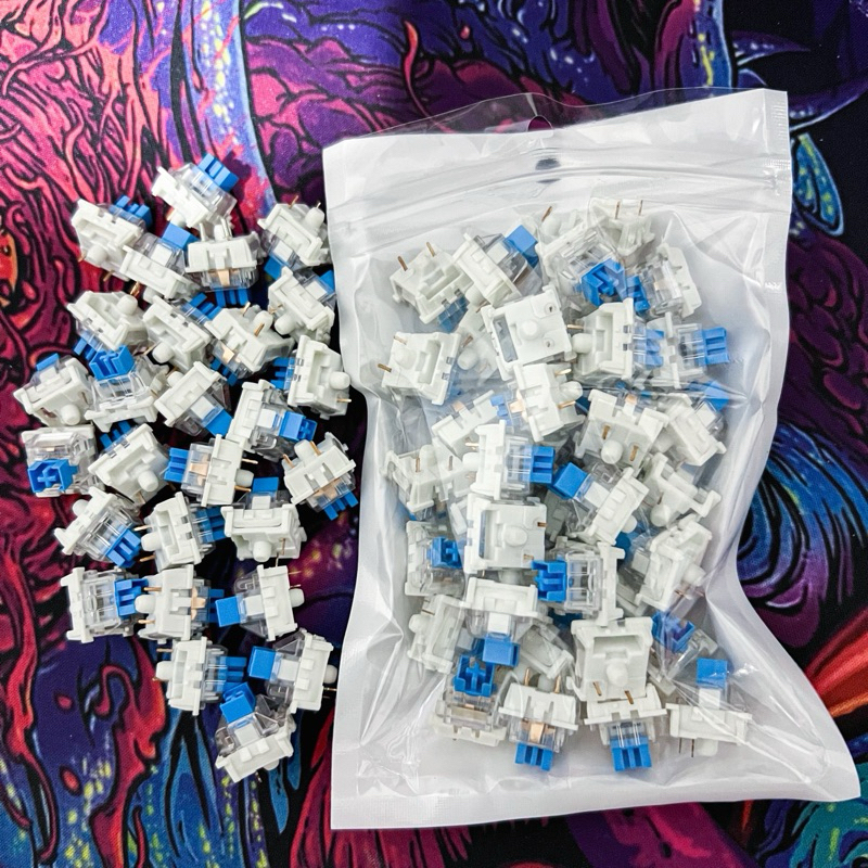 Jual ( 68 PCS ) Outemu Blue Tactile Click Switch Mechanical Keyboard ...