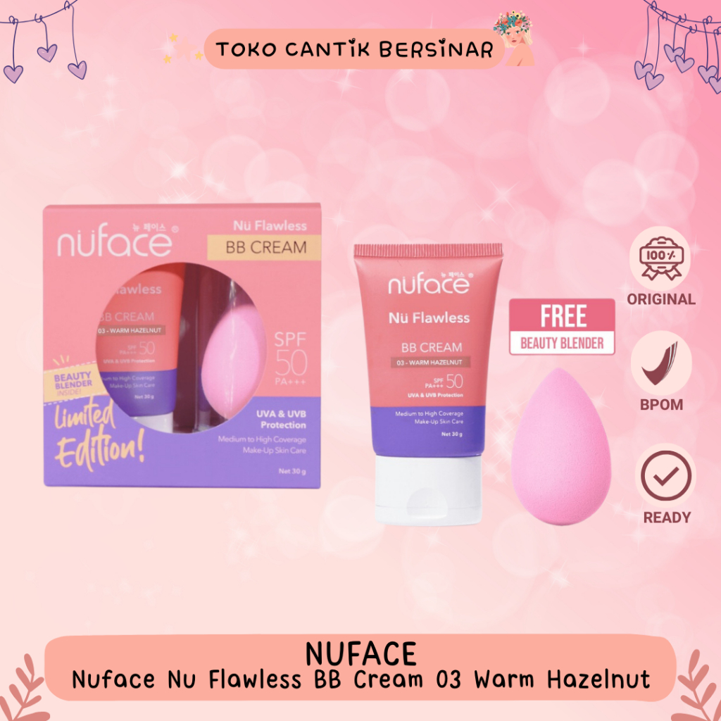 Jual Nuface Nu Flawless BB Cream Package | Shopee Indonesia