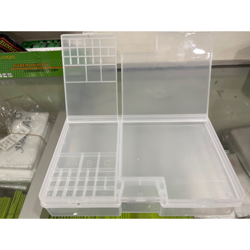 Jual BOX KOTAK TEMPAT SPAREPART 2 IN 1 PLUS MESIN HP | Shopee Indonesia