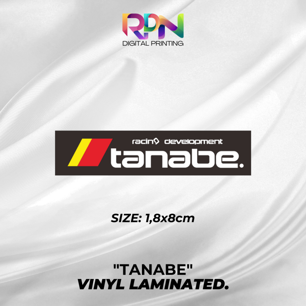 Jual STIKER/STICKER PRINTING PRINCUTT TANABE VIRALL | Shopee Indonesia