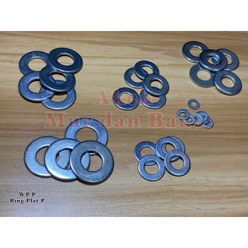 Jual Ring Plat Besi Galvanis M10/M12 / Ring WP Washer Plate M10/M12 ...